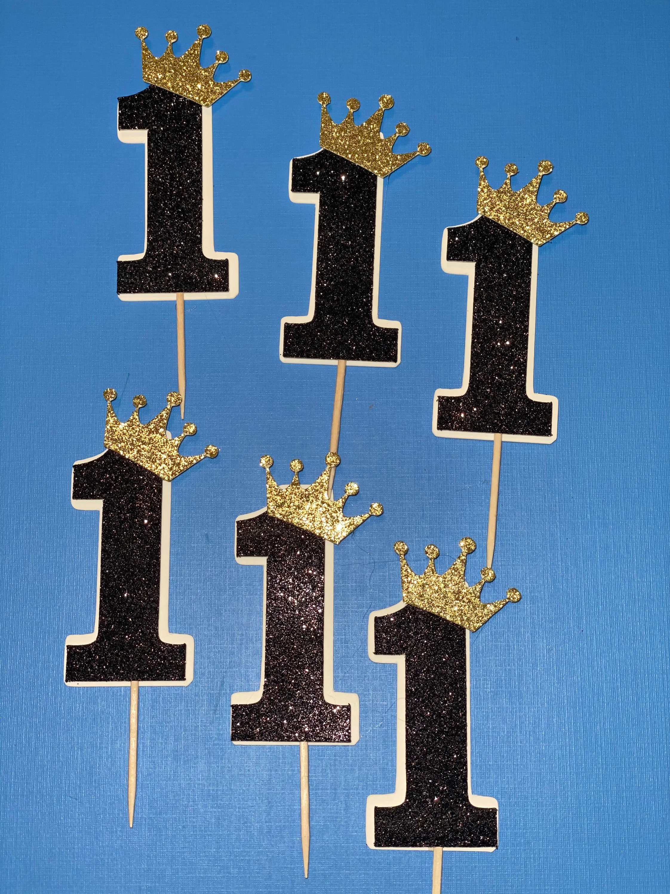 Cake Topper/ Prince Cake Topper/ One Year Birthday Cake Topper/1st ...