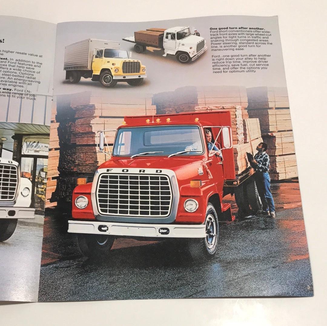 1983 Ford Ln-series Big Truck Dealer Sales Brochure - Etsy