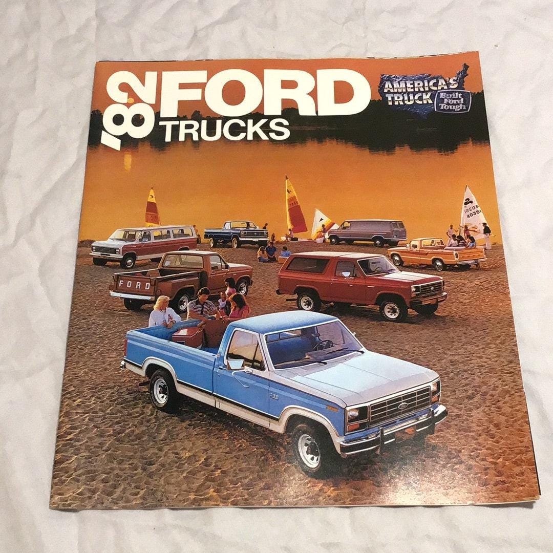 1982 Ford Trucks Dealer Sales Brochure - Etsy