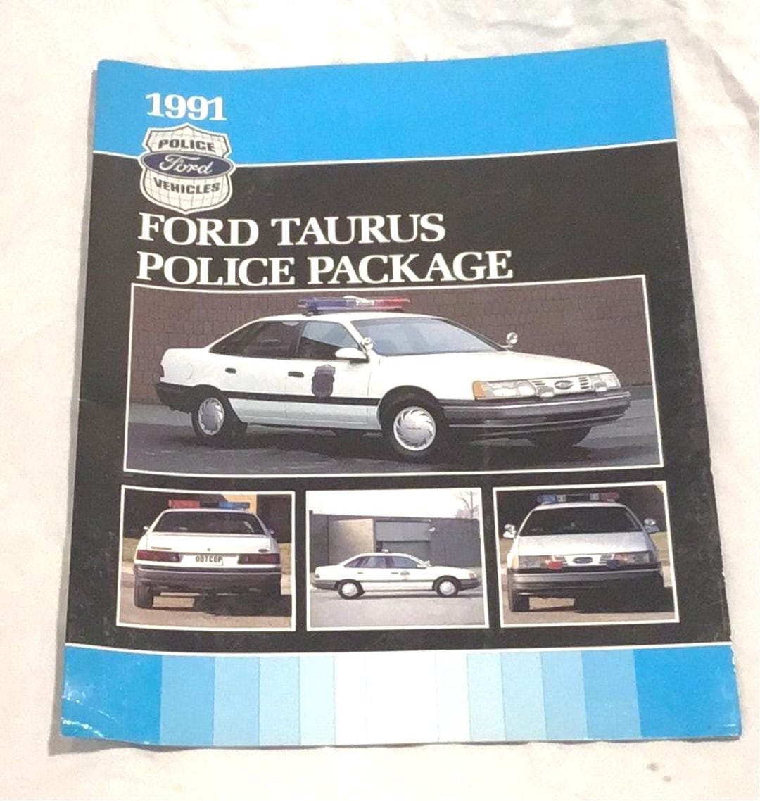 1991 Ford Taurus Police Package Dealer Sales Brochure - Etsy