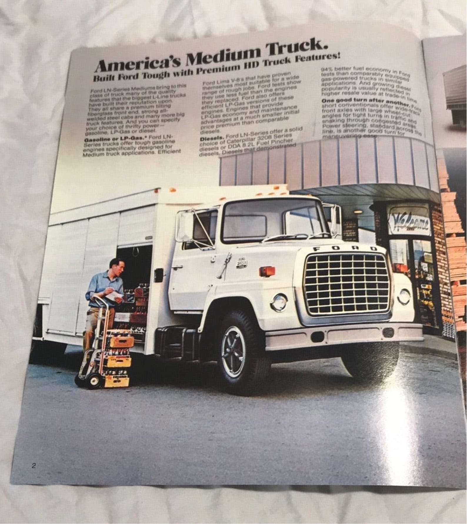1982 Ford Ln Series 600-7000 Series Trucks Sales Brochure - Etsy