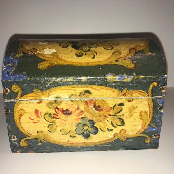 Antique Dome Jewelry Box - Etsy