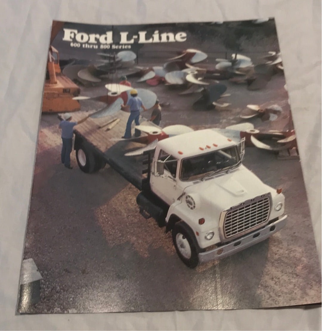 1977 Ford L Line Trucks Sales Brochure - Etsy