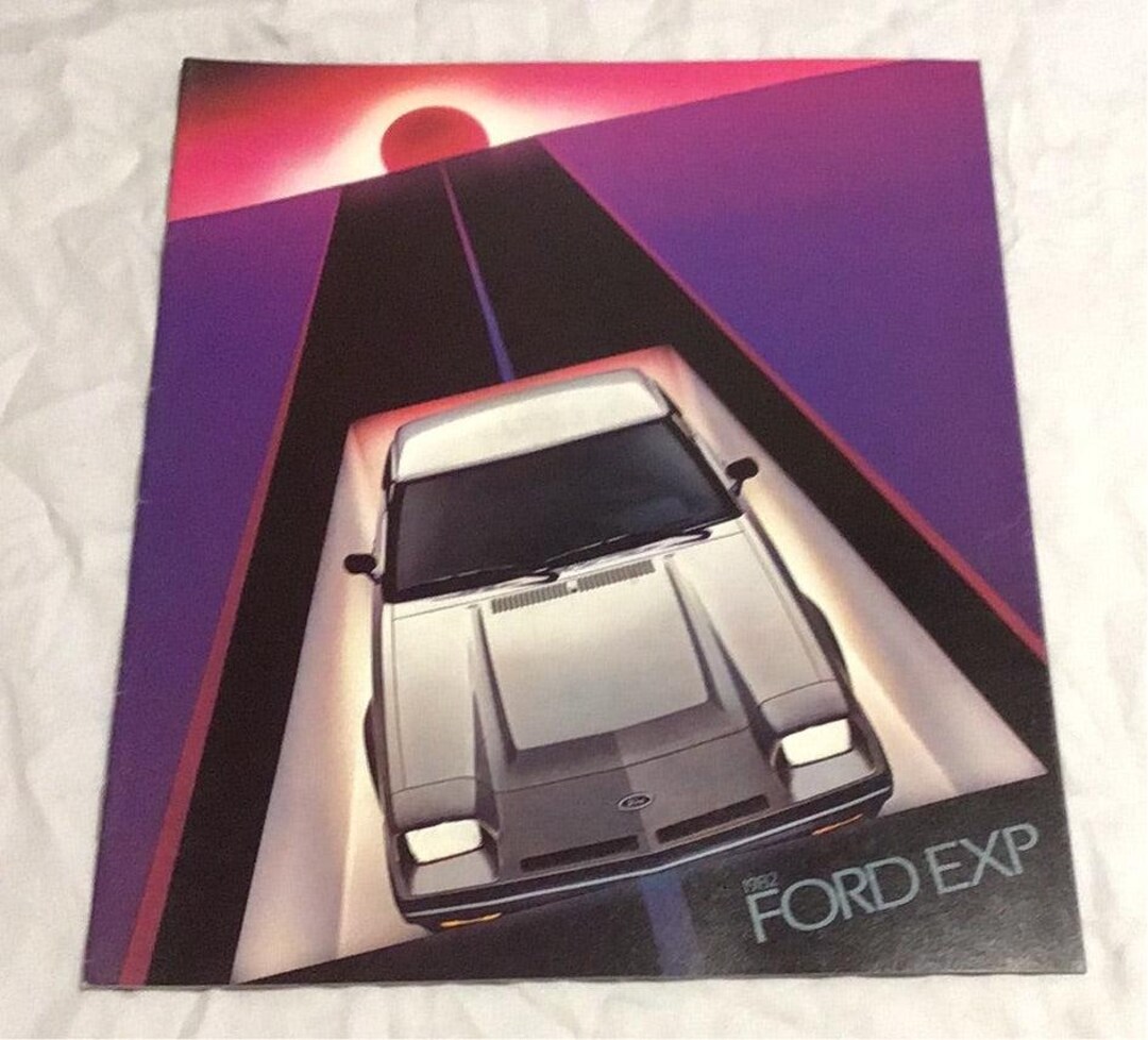 1982 Ford Exp Dealer Sales Brochure - Etsy