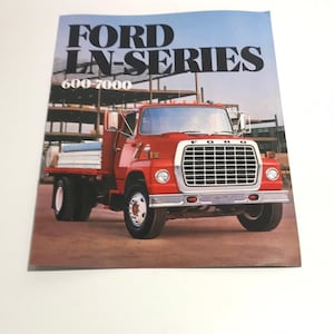 1983 Ford Ln-series Big Truck Dealer Sales Brochure - Etsy