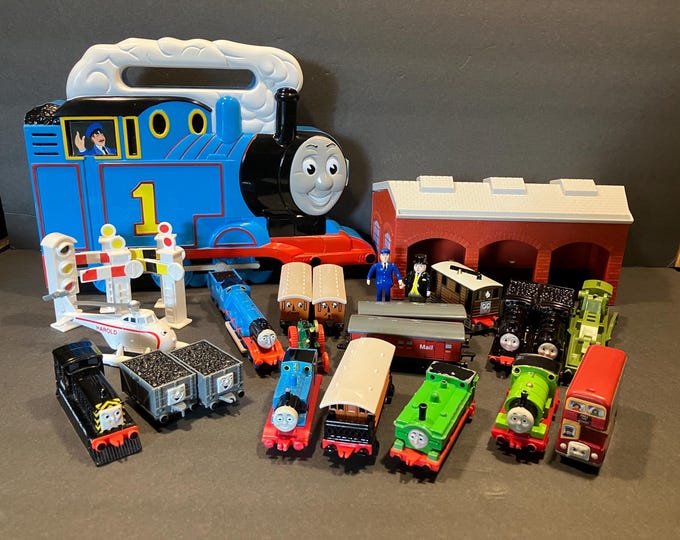 Vintage Thomas the Tank Engine Train Friends 1980s 1990s Ertl Douglass ...