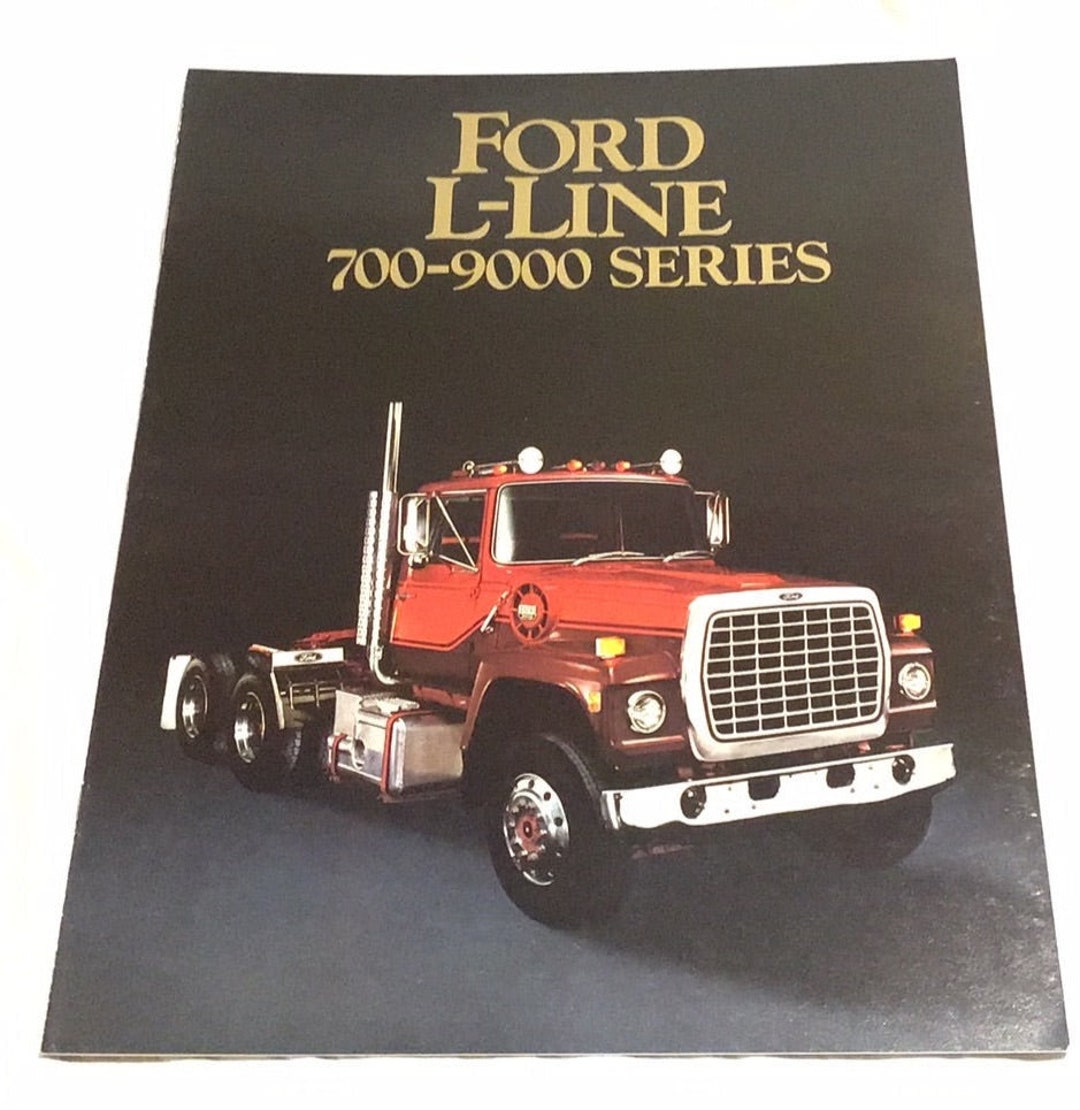 1985 Ford L-line 700-9000 Series Dealer Sales Brochure - Etsy