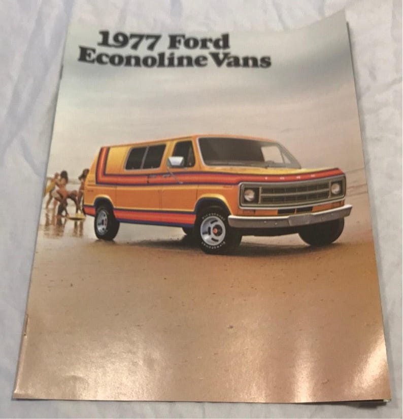 1977 Ford Econoline Vans Sales Brochure - Etsy