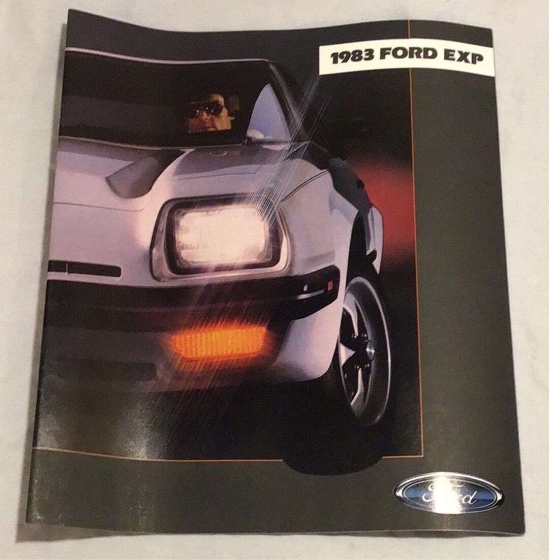 1983 Ford Exp Dealer Sales Brochure - Etsy