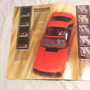 1981 Ford Mustang Sales Brochure - Etsy