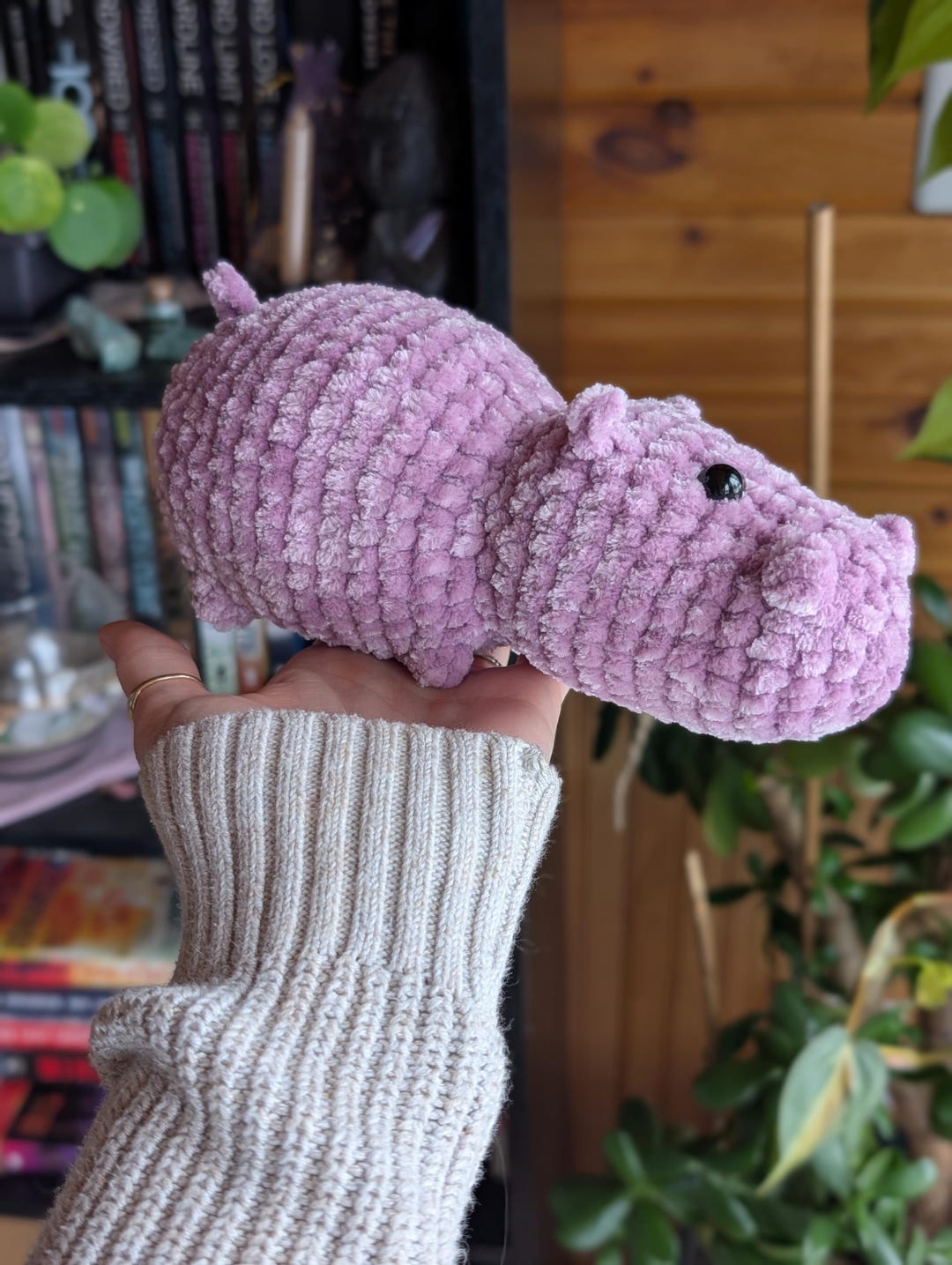 Hippo Amigurumi | Stuffed Plushie | Animal Stuffy - Etsy