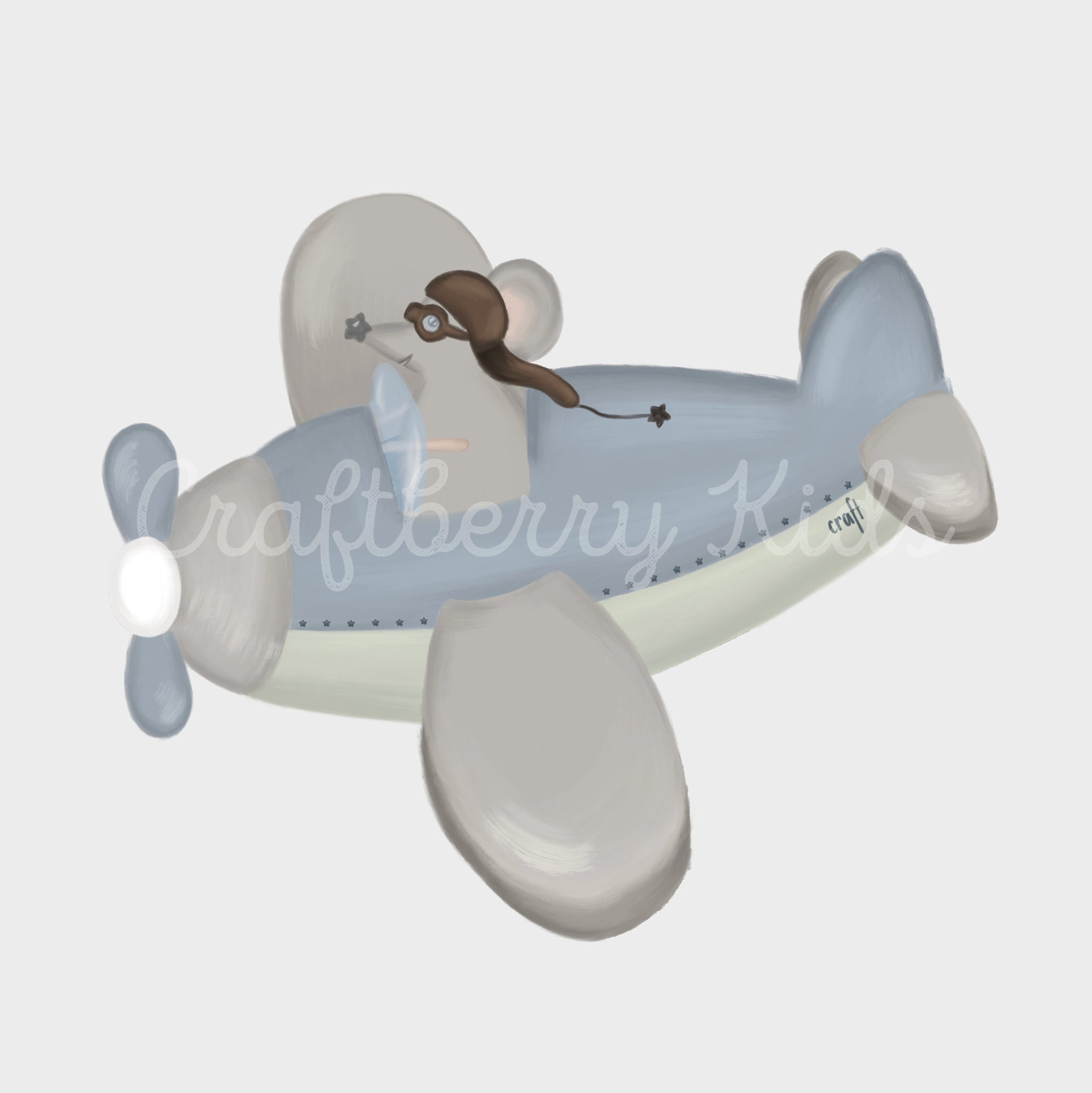 Flugzeug Pilot Maus Fliegende Mäuse Wandaufkleber | Etsy