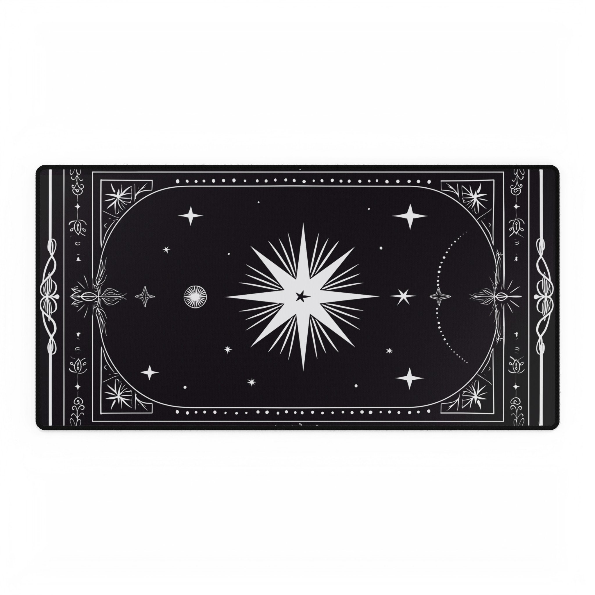 Tarot Card Design Desk Mousepad, Mouse Mat, - Etsy
