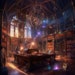 40+ Magic Library, Wizards Study, Library, Digital Art, DND Backdrop - Etsy
