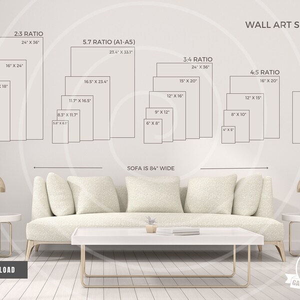 2x3 Size Chart - Etsy