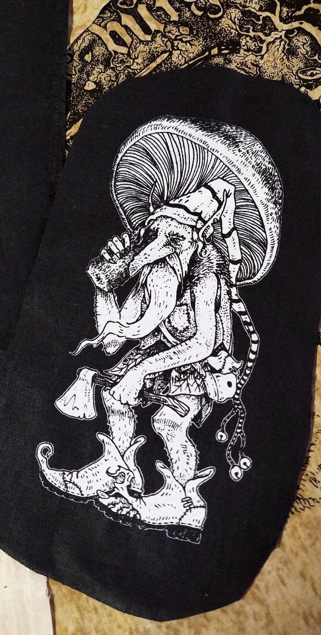 Patch - the Mushroom Picker - Dwarf Patch - Mushroom Patch - Goblin ...