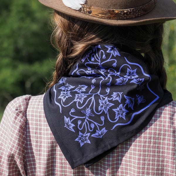 Screen Print Bandana - Etsy