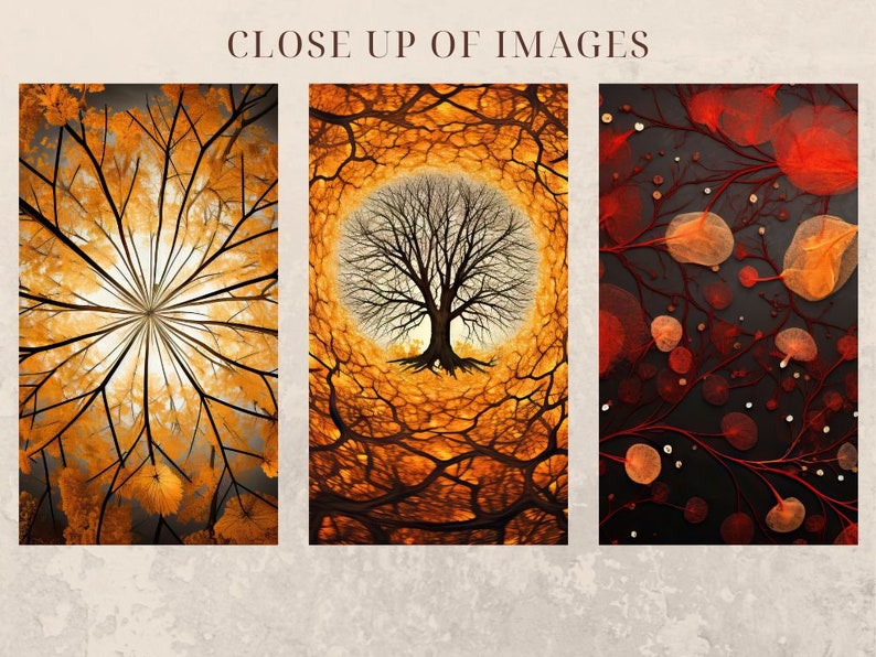 Abstract Autumn Wallpaper, Fall Desktop Wallpaper, Download, Zoom ...