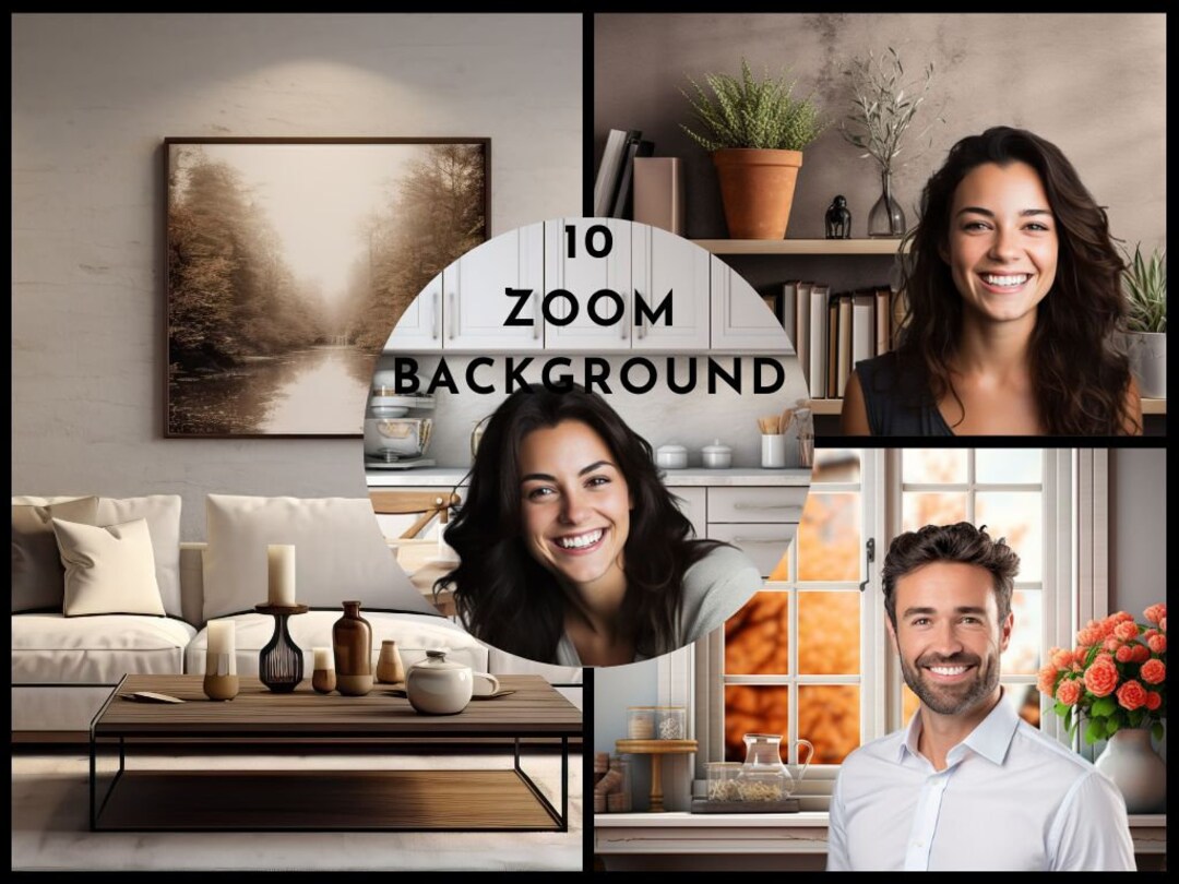 10 Virtual Backgrounds, Zoom Background, Virtual Meeting, Google Meet ...
