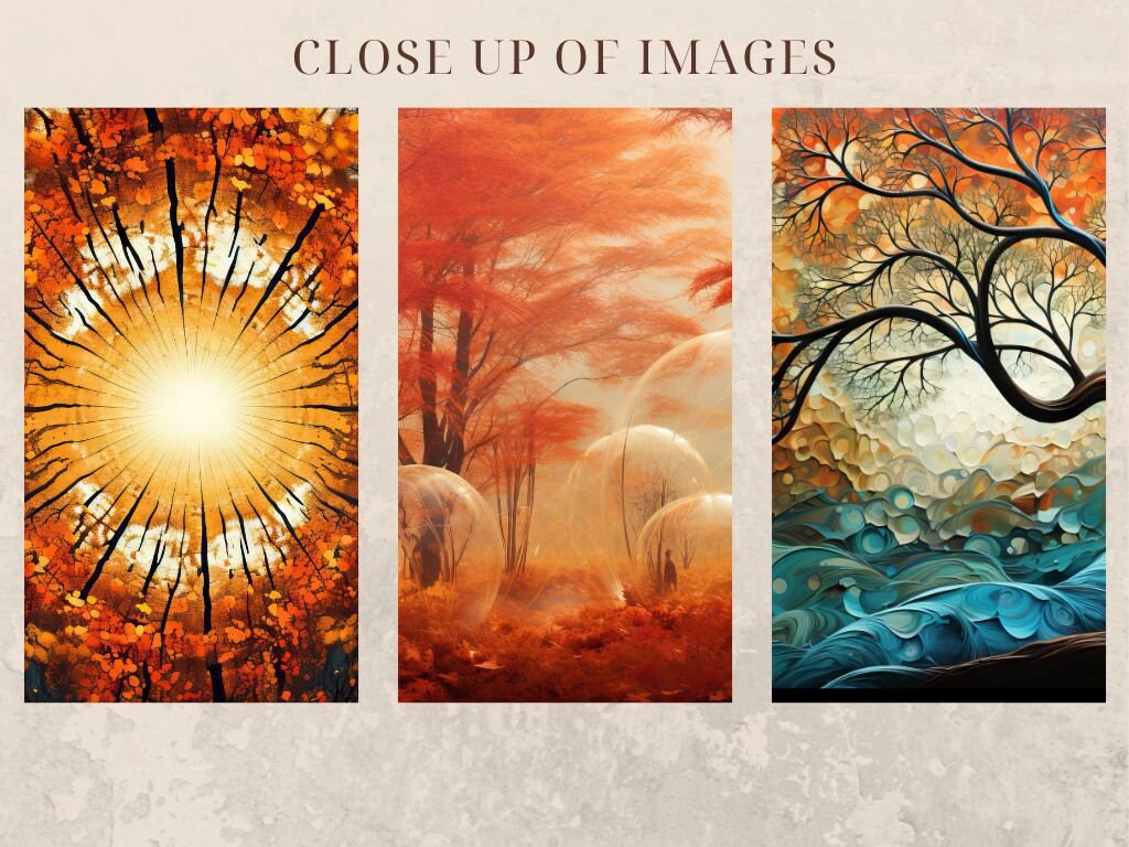 Abstract Autumn Wallpaper, Fall Desktop Wallpaper, Download, Zoom ...