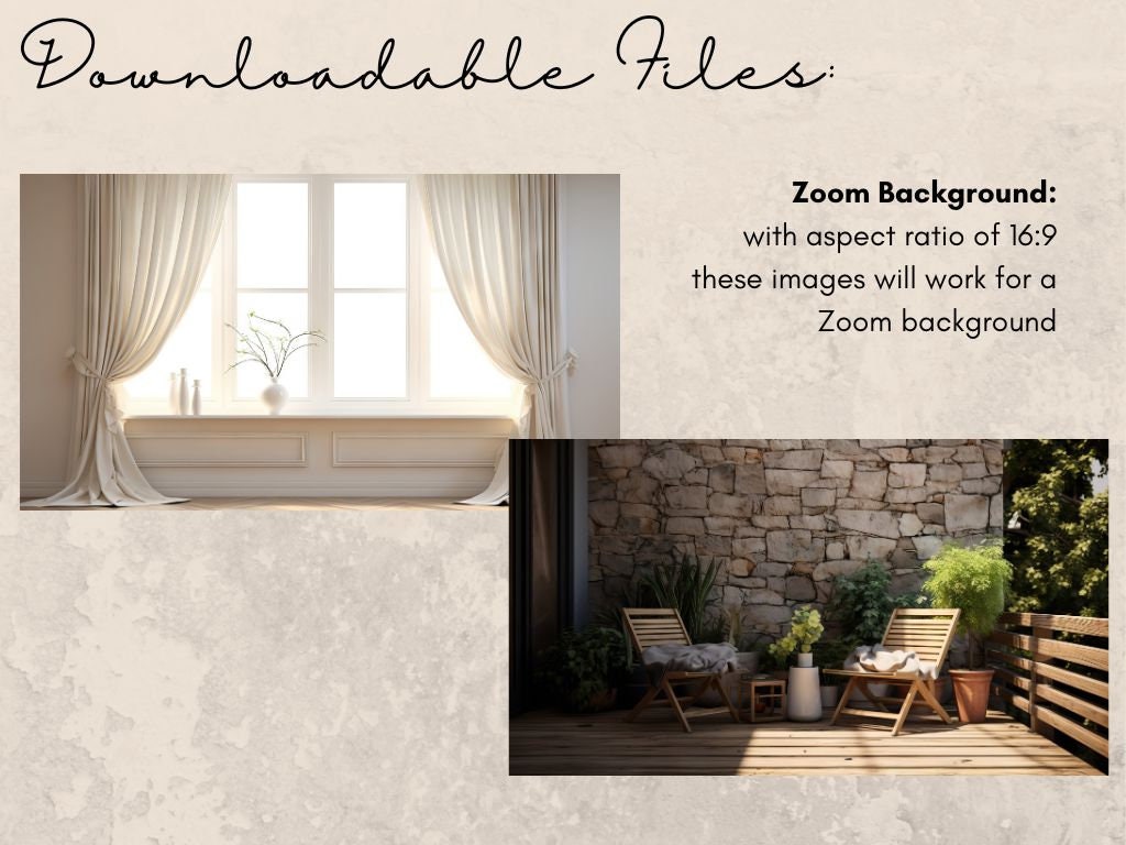 10 Virtuelle Hintergründe, Zoom Hintergrund, Virtuelles Meeting, Google Treffen, Backdrop, Teams ...