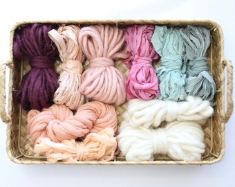 Fiber Pack 10 Weaving Kit Yarn Bundle - Etsy
