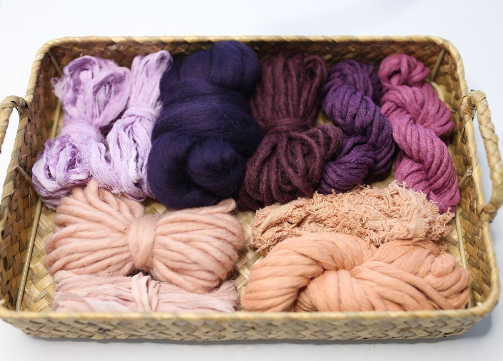 Fiber Pack 10 Weaving Kit, Yarn Bundle - Etsy