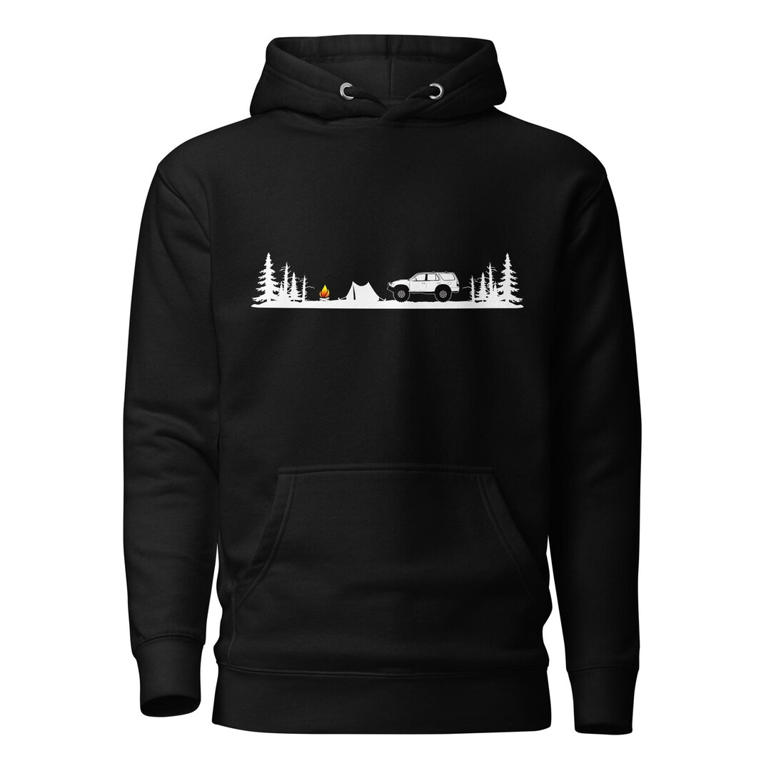 Campfire 3rd Gen Toyota 4runner Overland Hoodie - Etsy