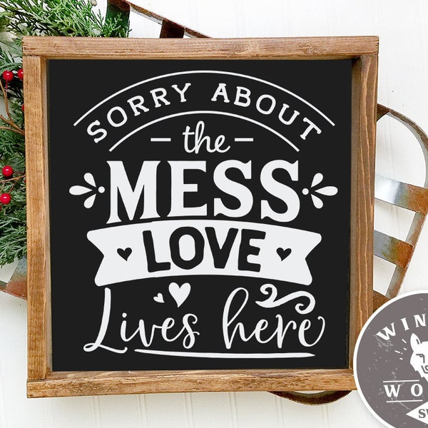 Sorry About the Mess - Etsy