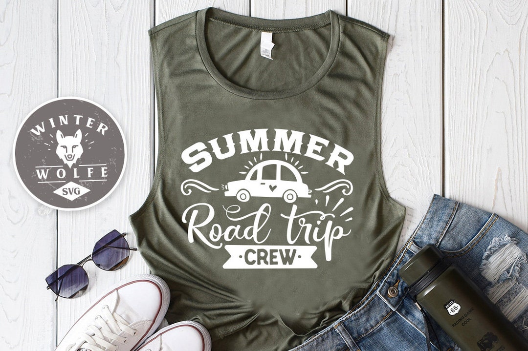 Summer Road Trip Crew SVG Cut File - Commercial Use Svg Dxf Png Eps - Etsy