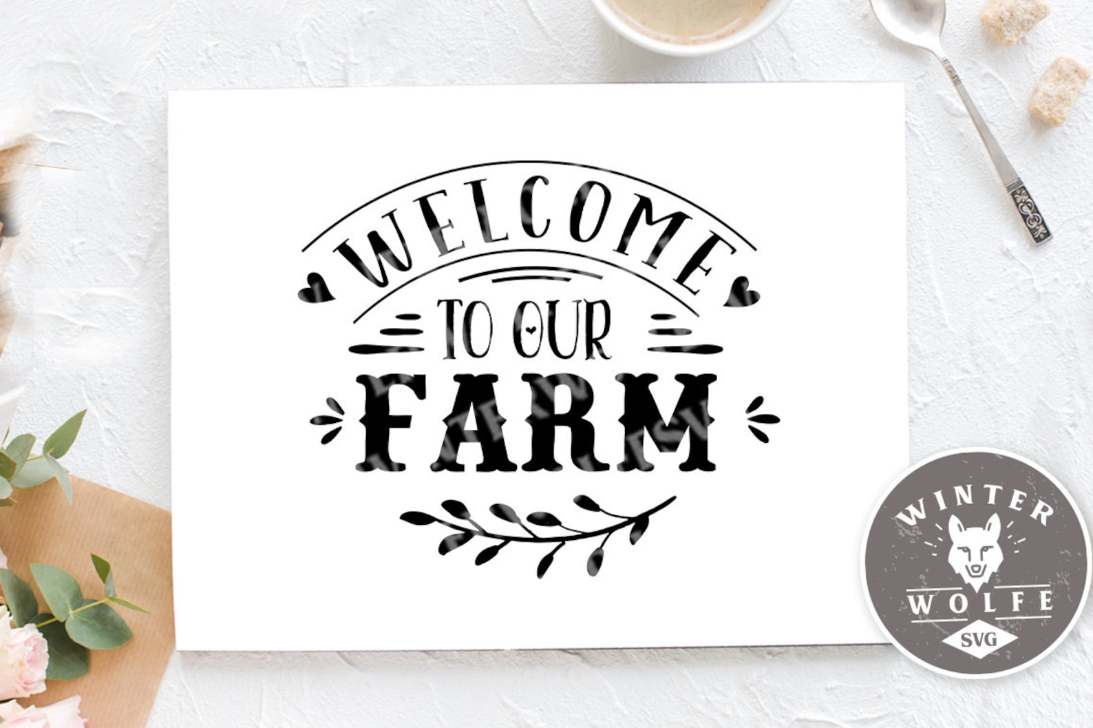 Welcome to Our Farm SVG Cut File Commercial Use Svg Dxf Png - Etsy