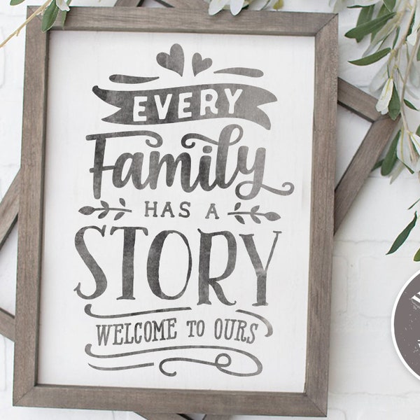 Every Family Has a Story - Etsy