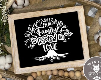 Rooted Family SVG/PNG - Etsy