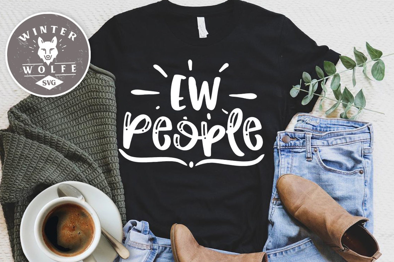 Ew People SVG Cut File - Commercial Use Svg Dxf Png Eps - Etsy