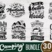 Camping Bundle 30 Designs SVG Cut File - Commercial Use Svg Dxf Png Eps ...