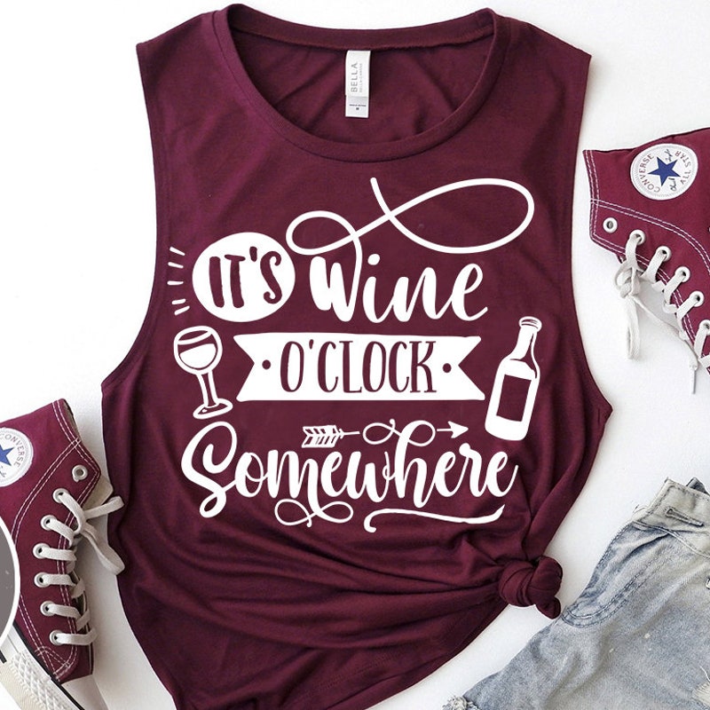 Wine Oclock - Etsy