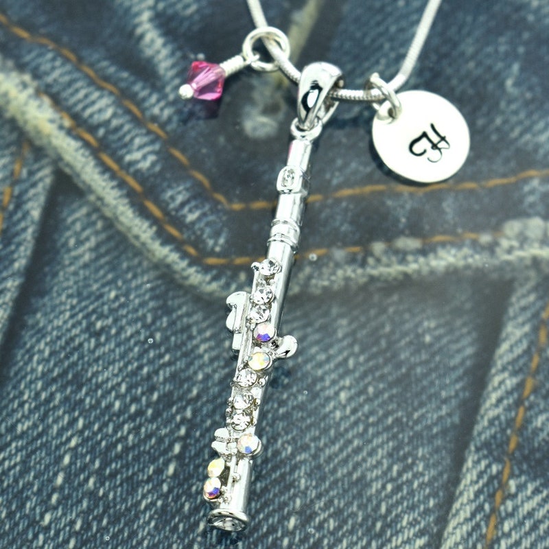 Necklace Flute Jewelry - Etsy
