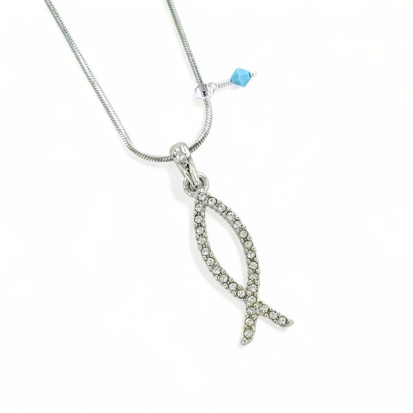 Ichthus Necklace - Etsy
