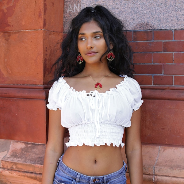 Bohemian Crop Top - Etsy