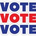 Vote Sticker, Voting Sticker, Register to Vote, Election, Voting ...