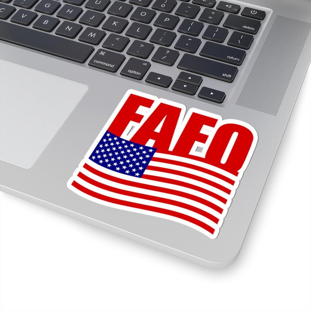 FAFO USA Flag Sticker, FAFO Sticker, American Flag, F Around Find Out ...