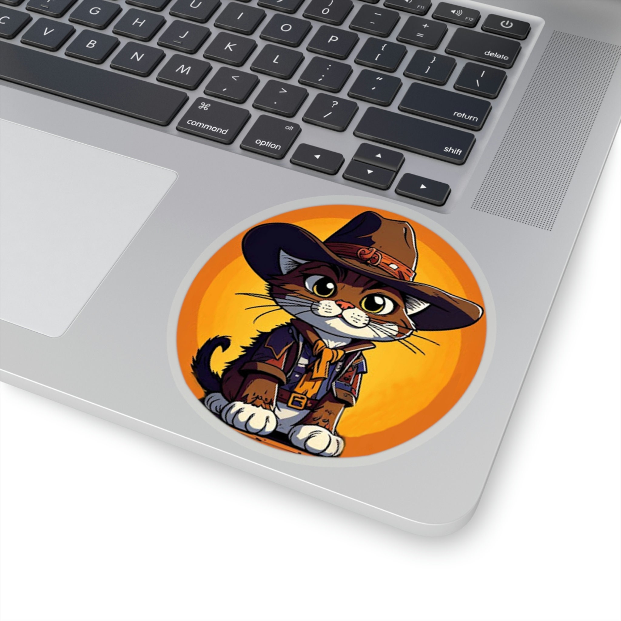 Cowboy Cat Sticker, Meowdy Stciker, Cat Sticker, Western Cat, Military ...