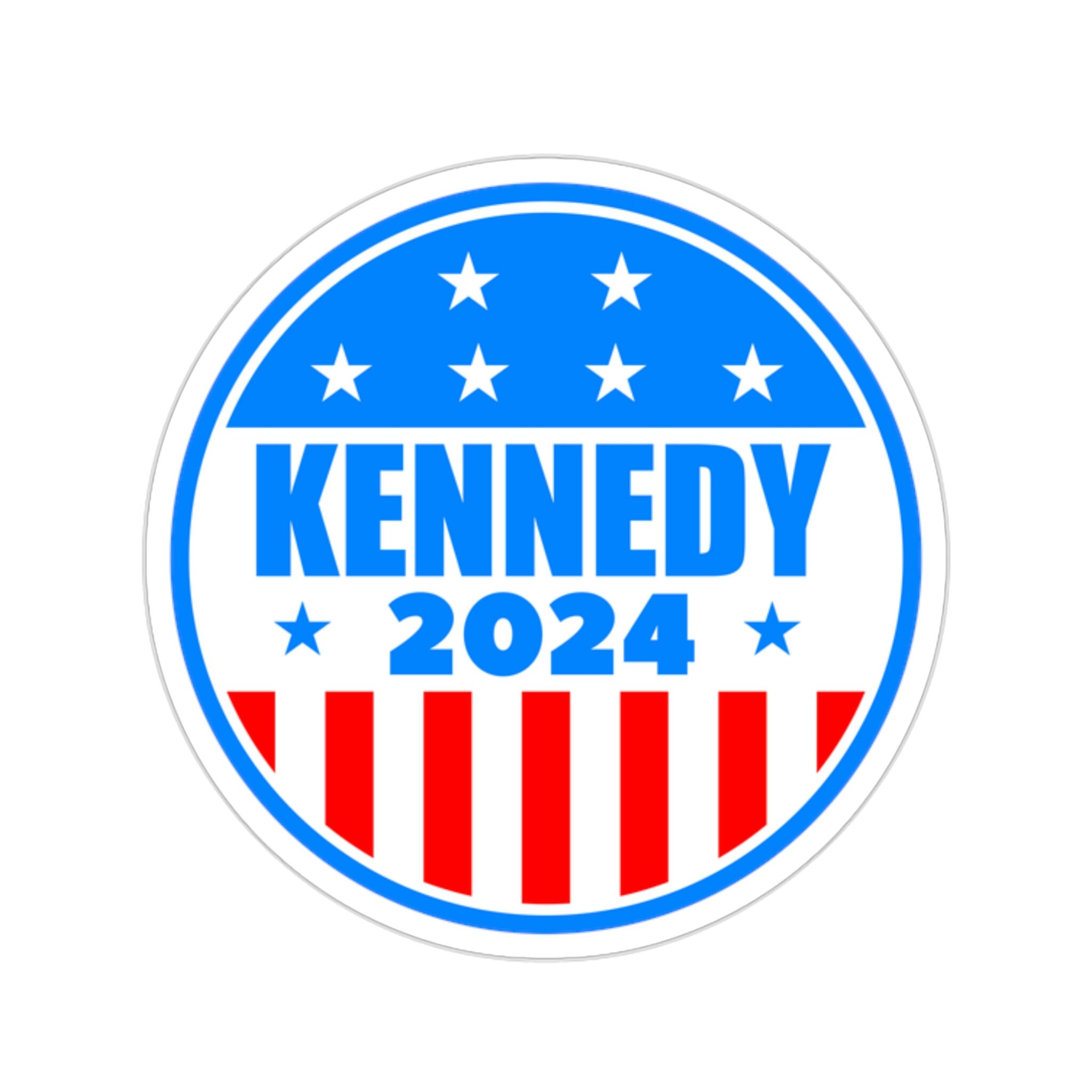 Kennedy 2024 Round Sticker for President Sticker Robert F Kennedy, Vote ...