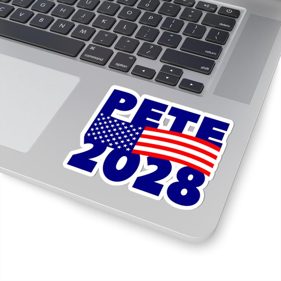 Pete 2028 Sticker: Buttigieg USA Flag Vinyl Decal - Etsy