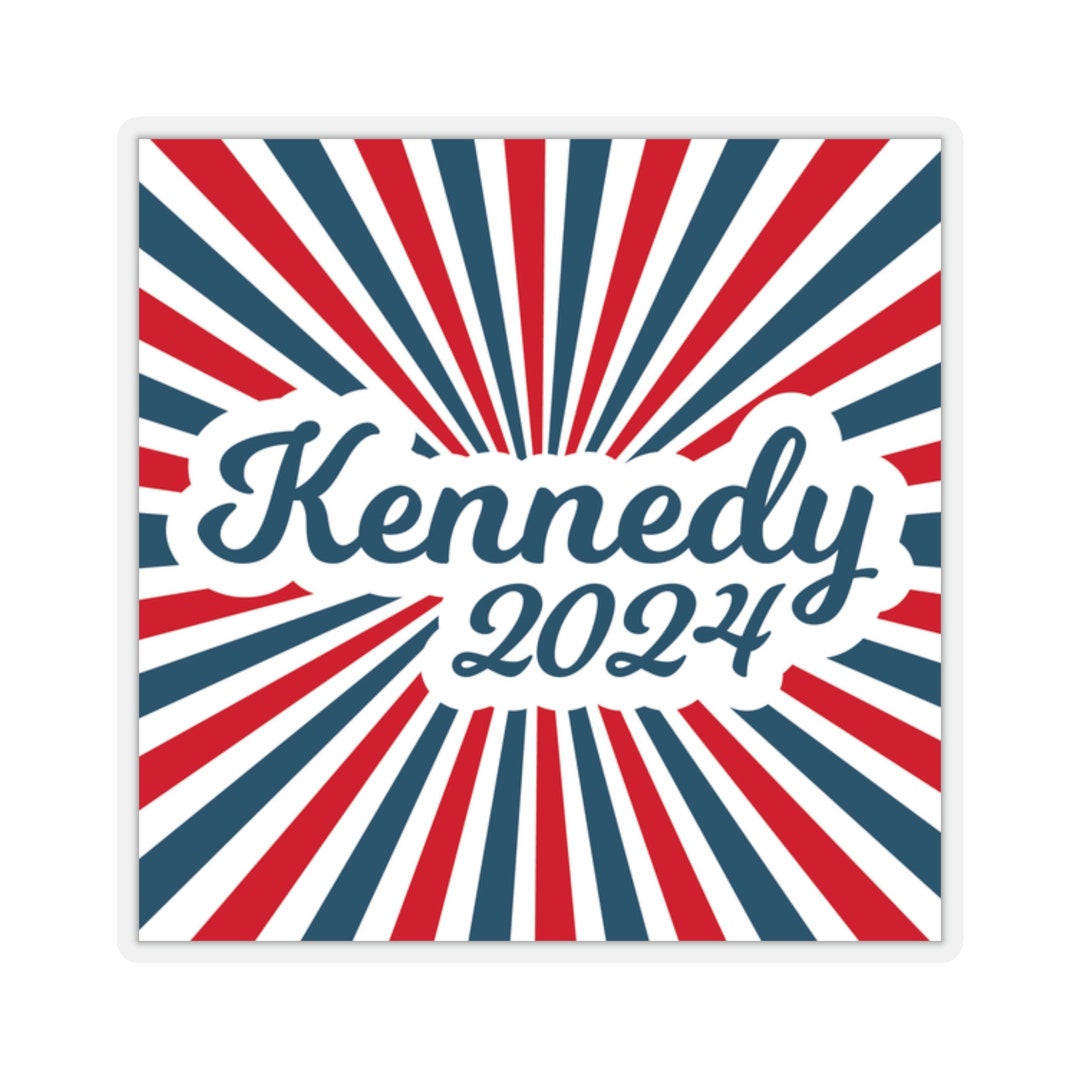 Kennedy Sticker , Kennedy 2024 , Starburst Sticker, Robert F. Kennedy ...