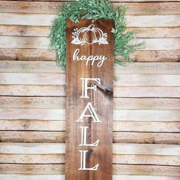 Tall Fall Sign - Etsy