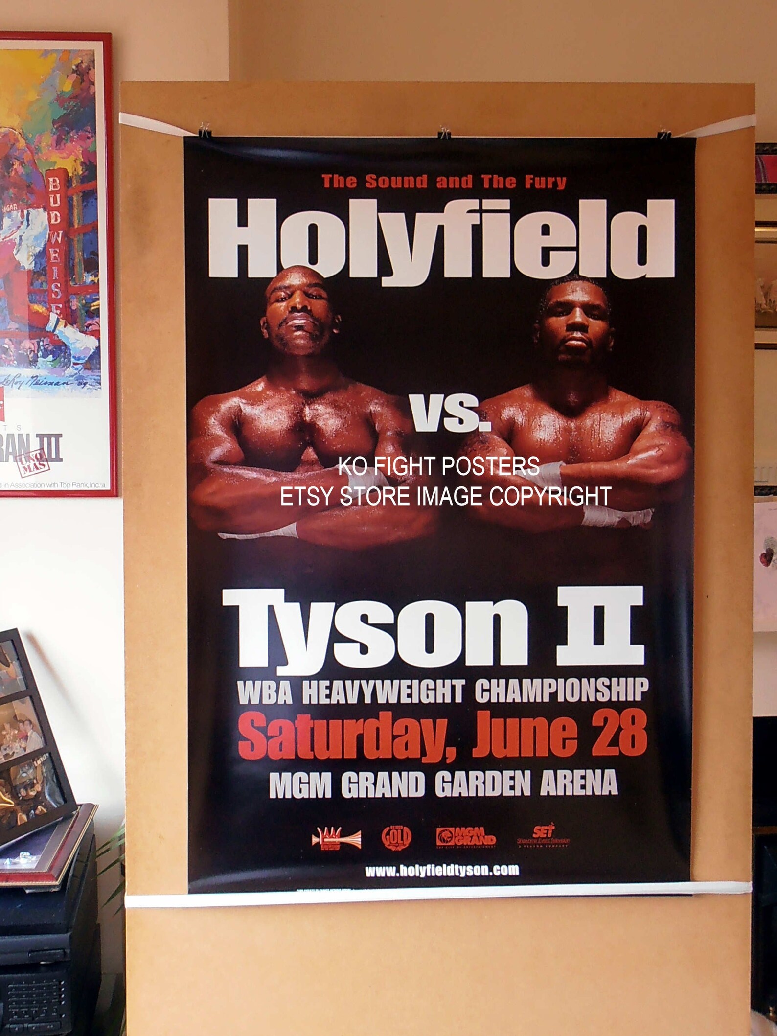 Mike Tyson Vs. Evander Holyfield (2) : Original Onsite Boxing Fight ...