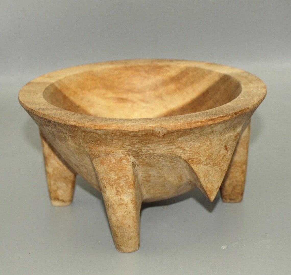 Vintage Hand Carved Wooden Tanoa Kava Fiji Four Legged Bowl | Etsy Vintage Hand Carved Wooden Tanoa Kava Fiji Four Legged Bowl | Etsy