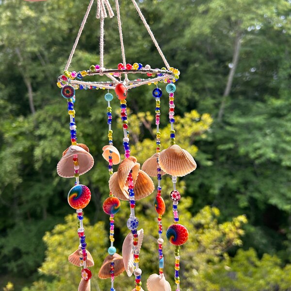 Boho Wind Chime - Etsy