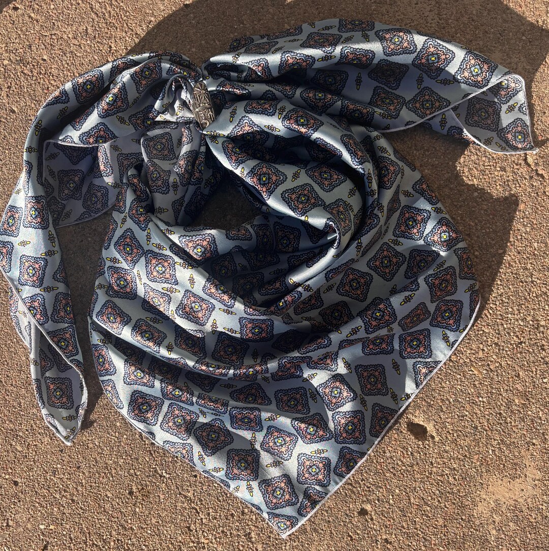 39” Light Blue Square Motifs Print - Etsy